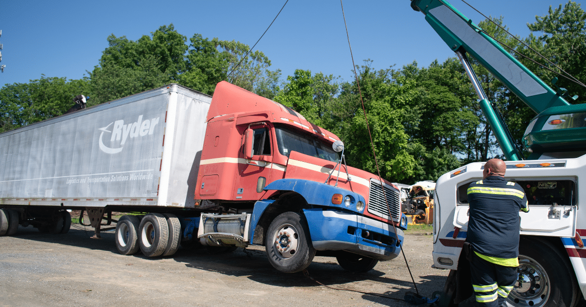 The Ins And Outs Of Semi Truck Recovery | V&M Towing